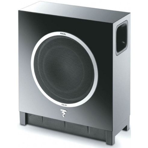Focal Sub Air - Caisson de basses sans fil extra plat Laqué Noir ou blanc